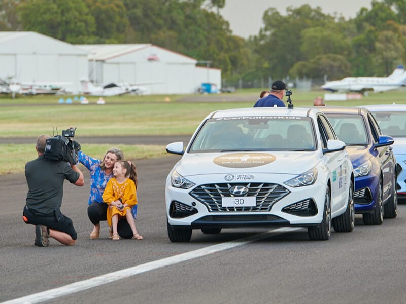 Towing the line - Strongman pulls 16 cars towards Guinness World Record ...