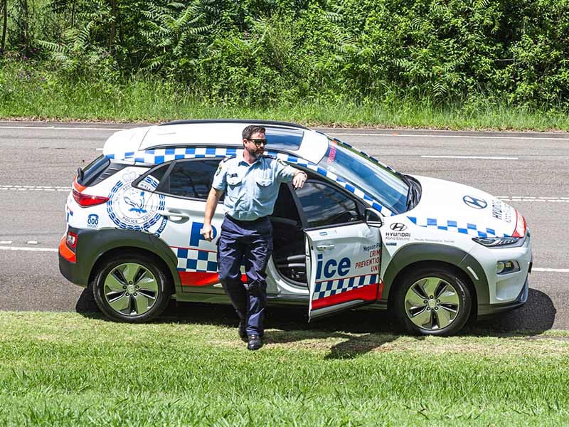 A Year with the Electric Police Car | Hyundai News | Hyundai AU