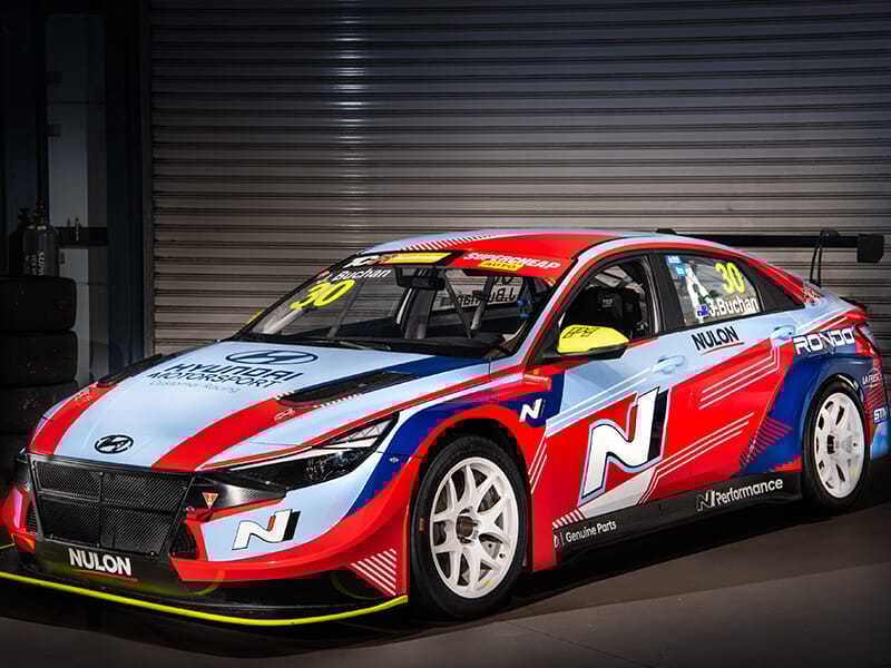Hyundai reveals striking new livery for Josh Buchan’s i30 Sedan N TCR