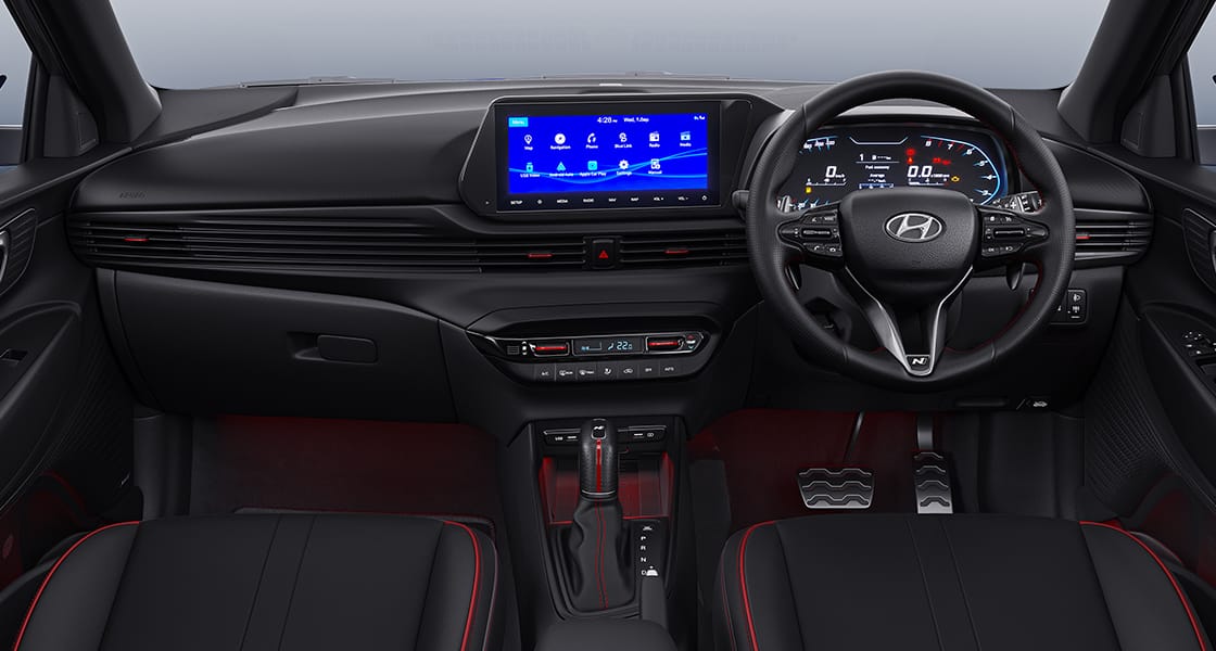 Ganesh Hyundai I20 N Line Interior