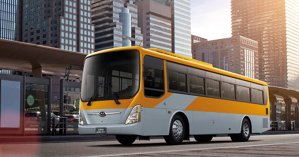Super Aero City : Exterior | Heavy Duty Bus | Hyundai Nigeria