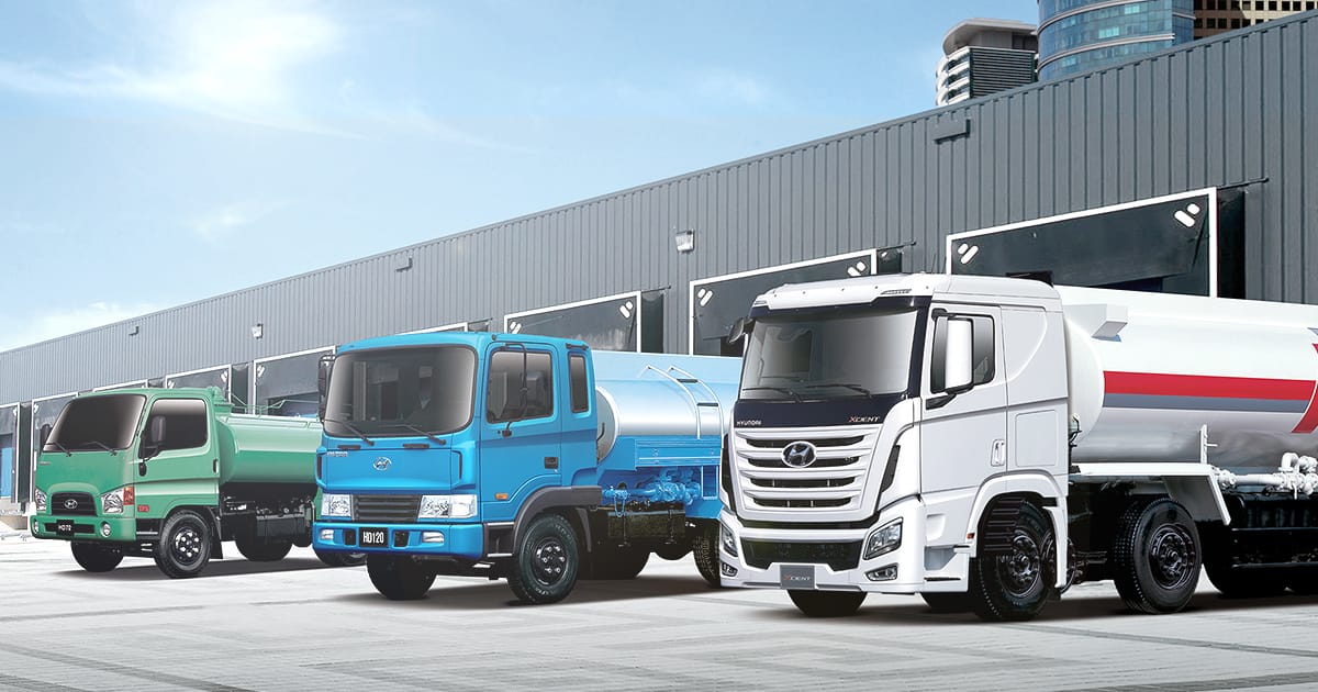 Tank Lorry : Water Tank Lorry | Truck | Hyundai Nigeria