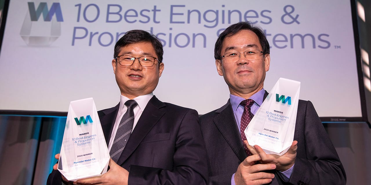 Hyundai Awarded Two Engine Honors in Wards 10 Best Engines and ...