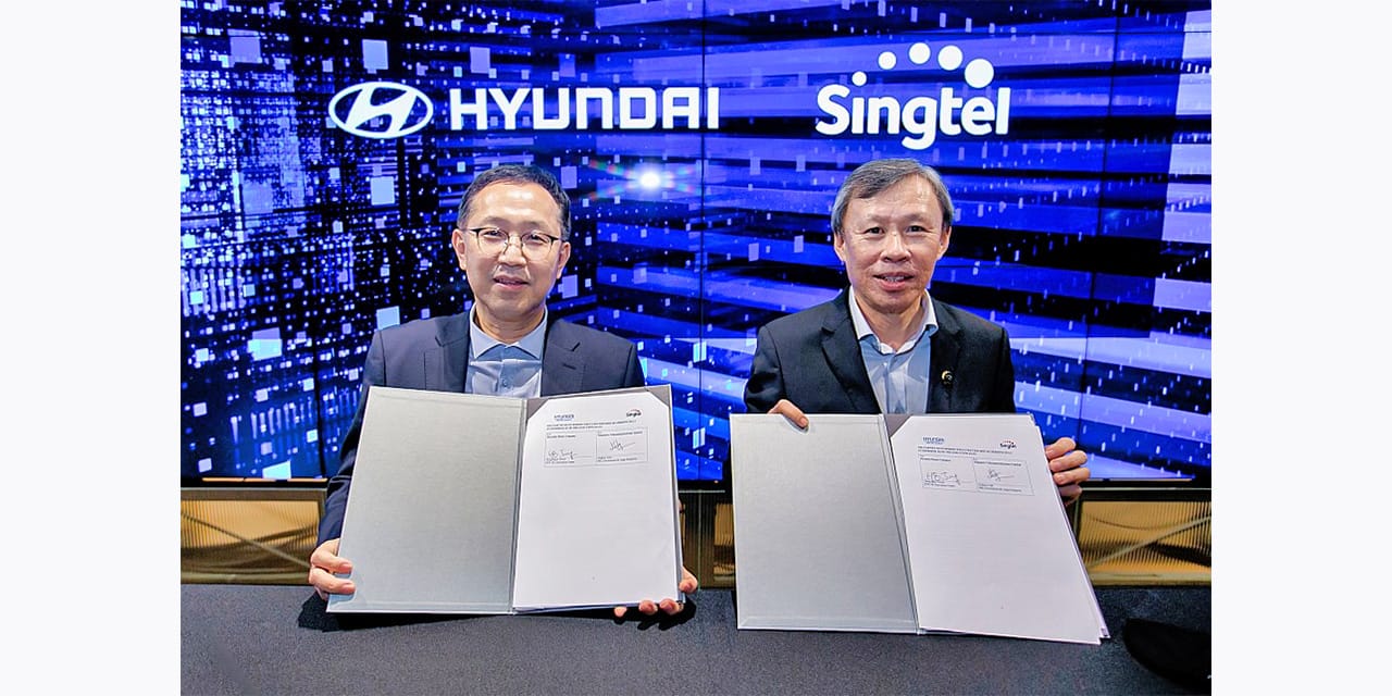 Hyundai Motor Company and Singtel MOU