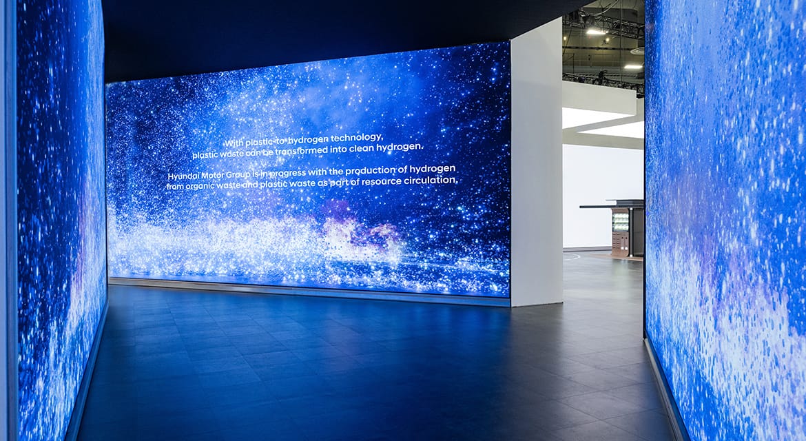 Hyundai Motor Exhibition At Ces 2024 Envisions Transition To Hydrogen