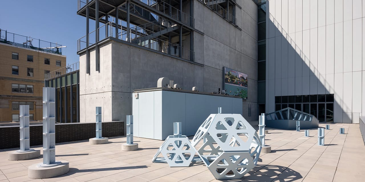 Zurkow's art installation debuts on New York's Whitney Museum terrace ...