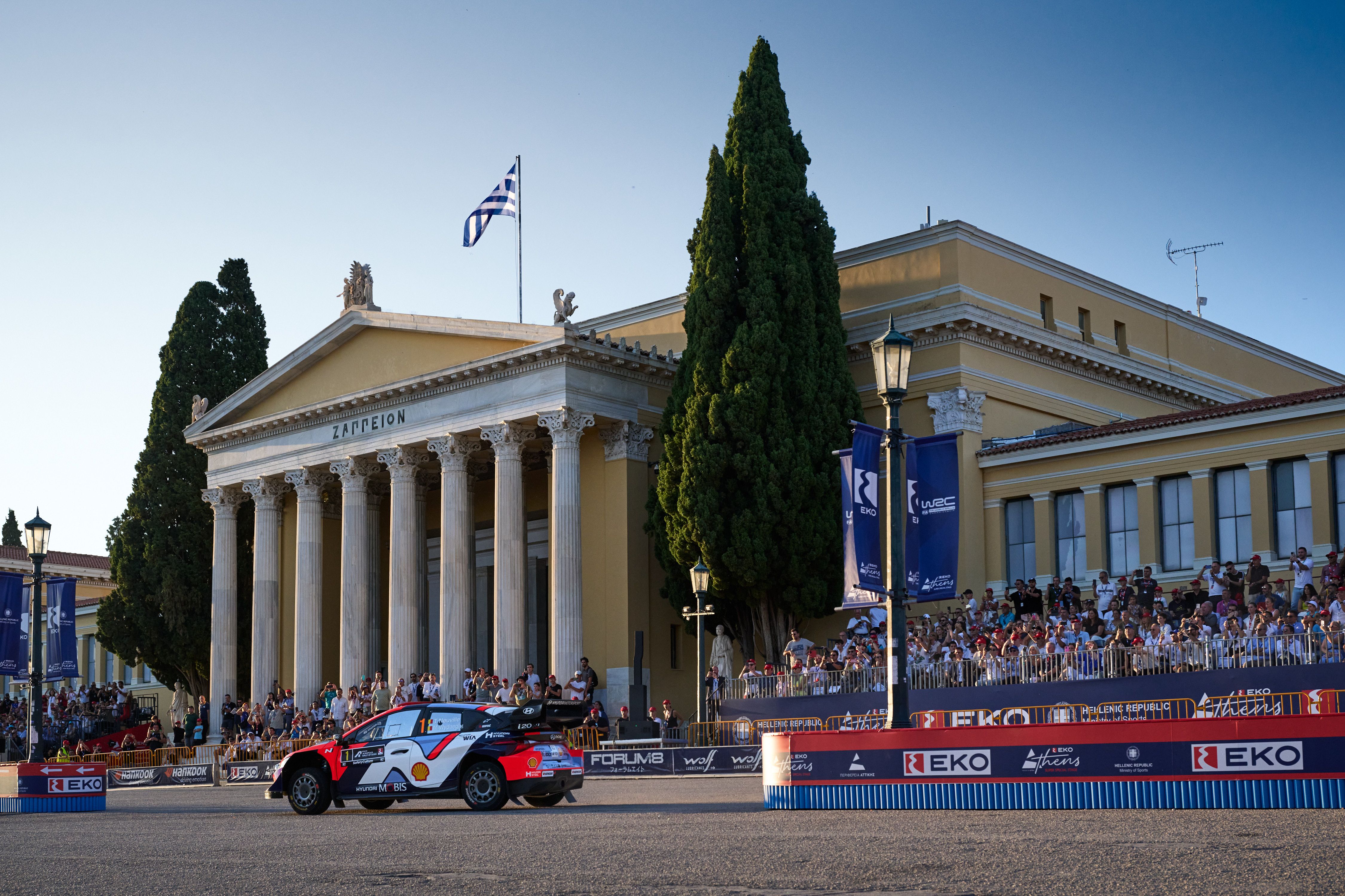 Hyundai Motor Takes Victory With Double Podium at Acropolis Rally