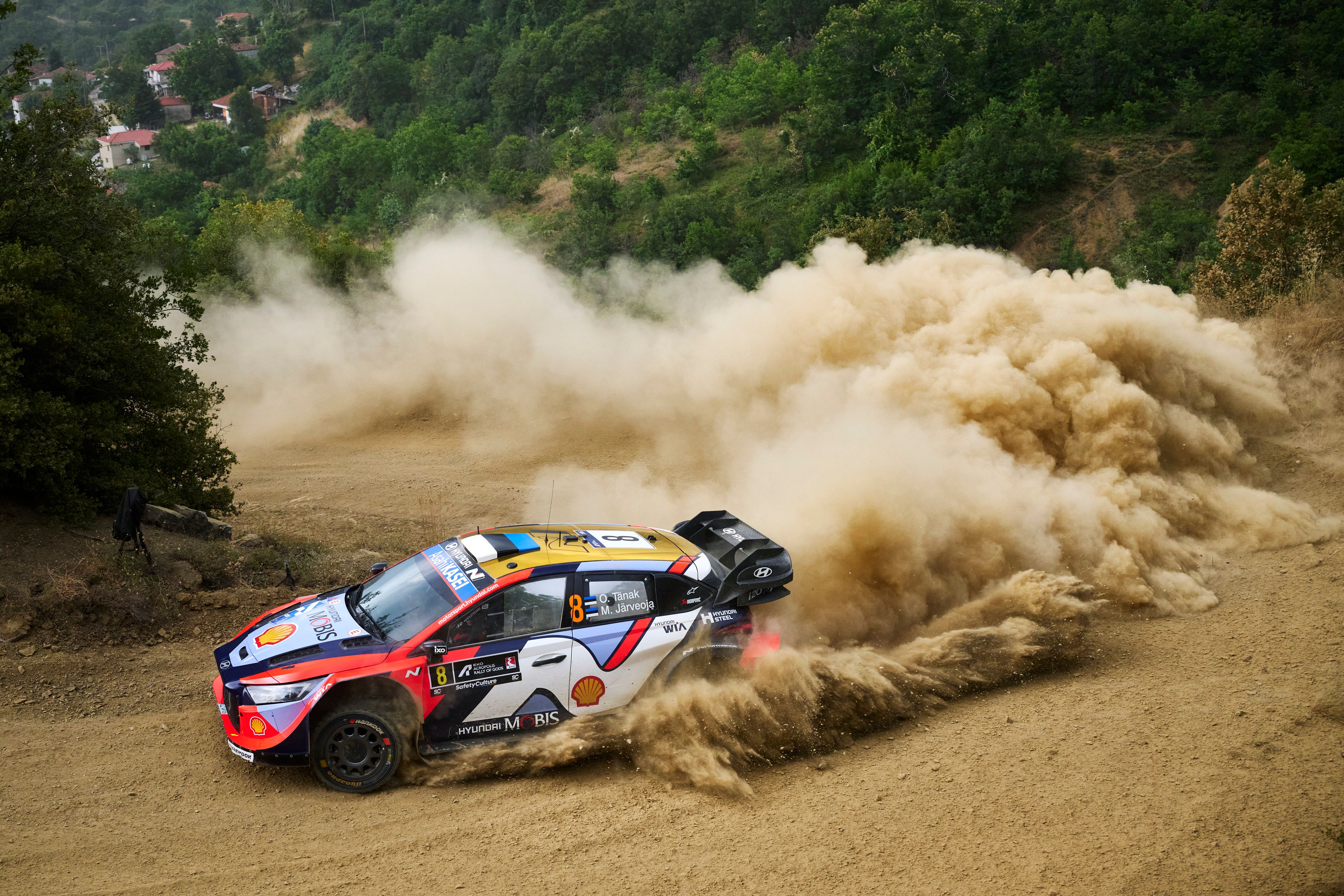 Hyundai Motor Takes Victory With Double Podium at Acropolis Rally