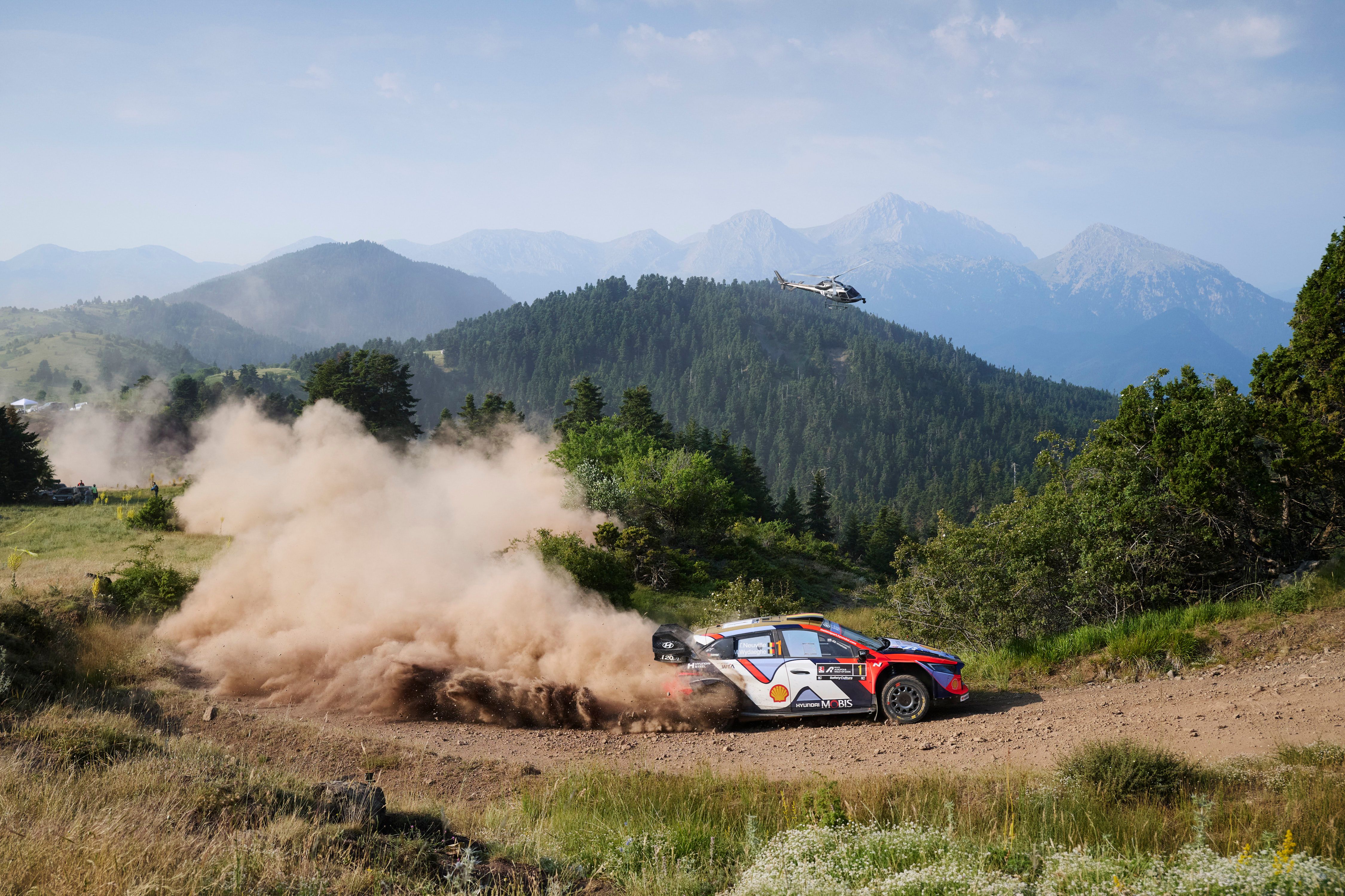 Hyundai Motor Takes Victory With Double Podium at Acropolis Rally